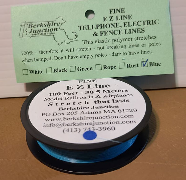 EZ Line Simulating Wires Blue - Fine – Lights4Models